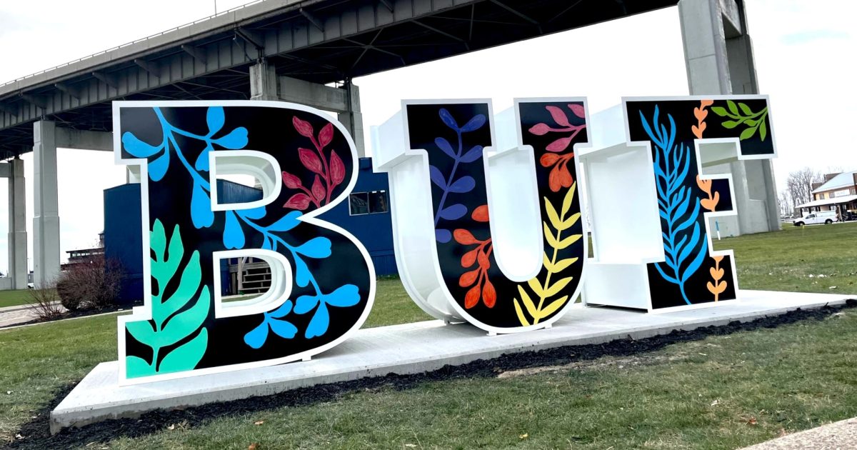 BUF Sign | Buffalo Waterfront